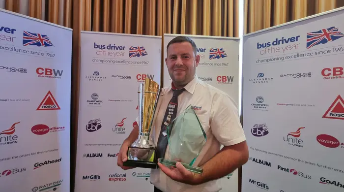 National Express West Midlands driver crowned UK’s Bus Driver of the Year